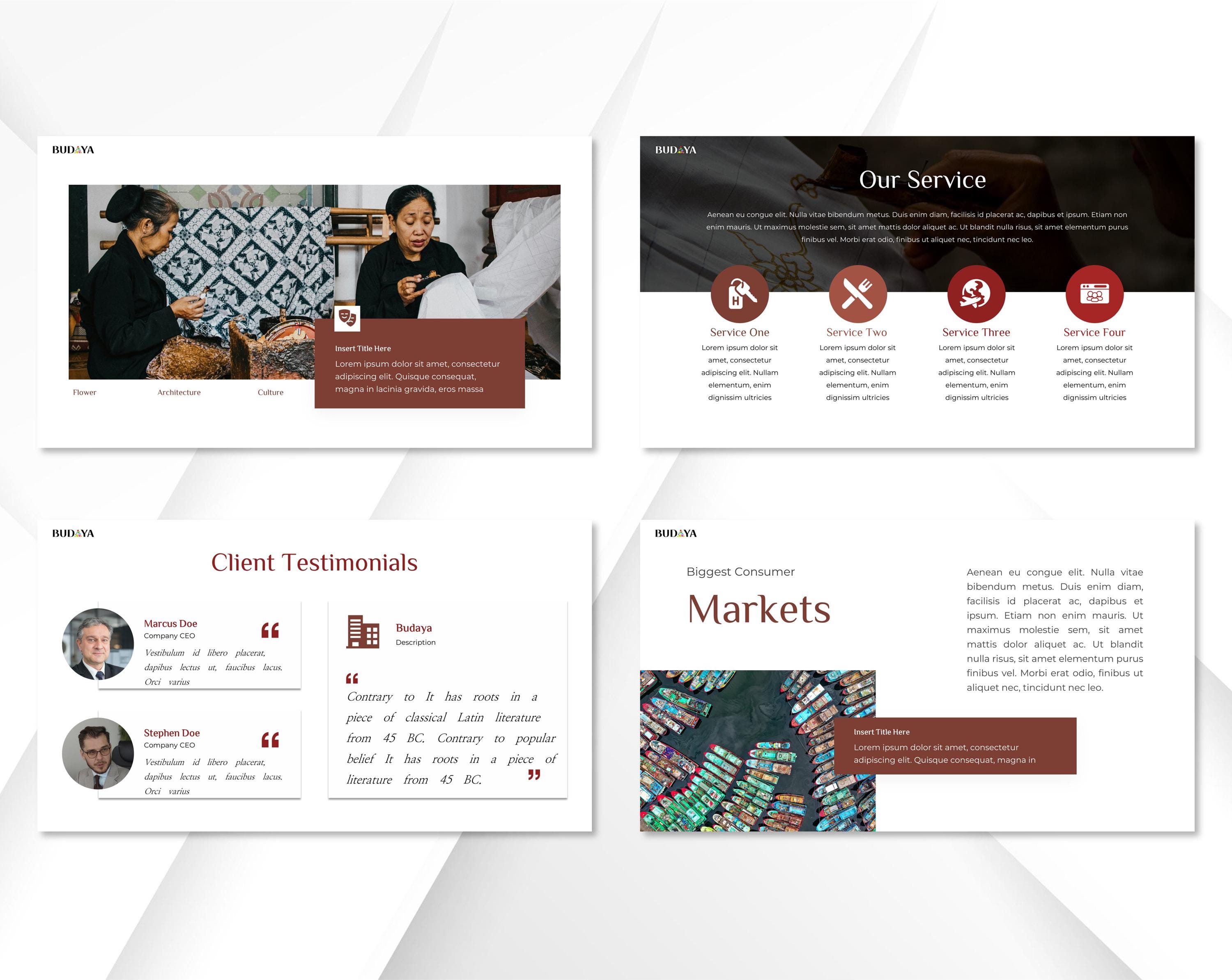 30 Unique Slide Culture Pitchdeck Powerpoint Presentation Template - Etsy