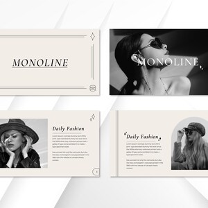 30 Unique Slide Beauty Fashion Powerpoint Presentation Template - Etsy