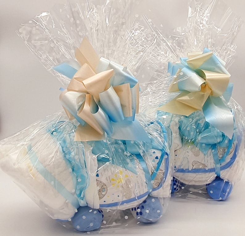 BEAUTIFUL Baby Nappy PRAM cake basket/hamper New Born Gift | Etsy