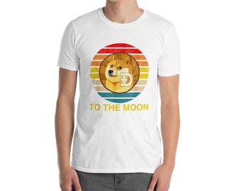 Short-sleeve Unisex T-shirt Doge Coin Shirt Dogecoin | Etsy