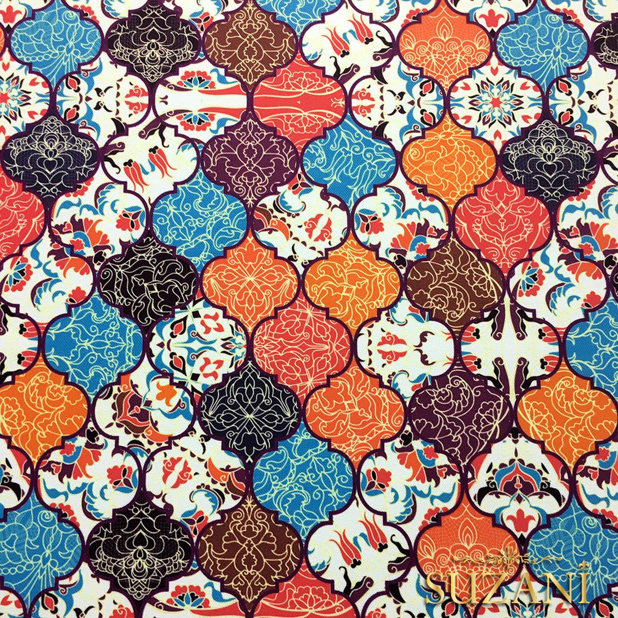 Turkish Motif Moroccan Pattern KMS 0432 | Etsy