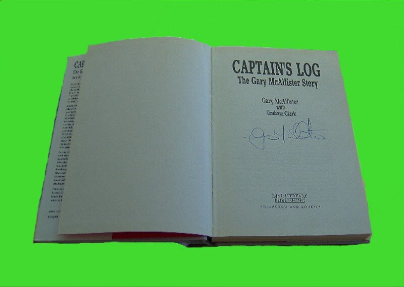 A Signed 1st Edition 1995 Hardback Copy Of Captains Log | Etsy