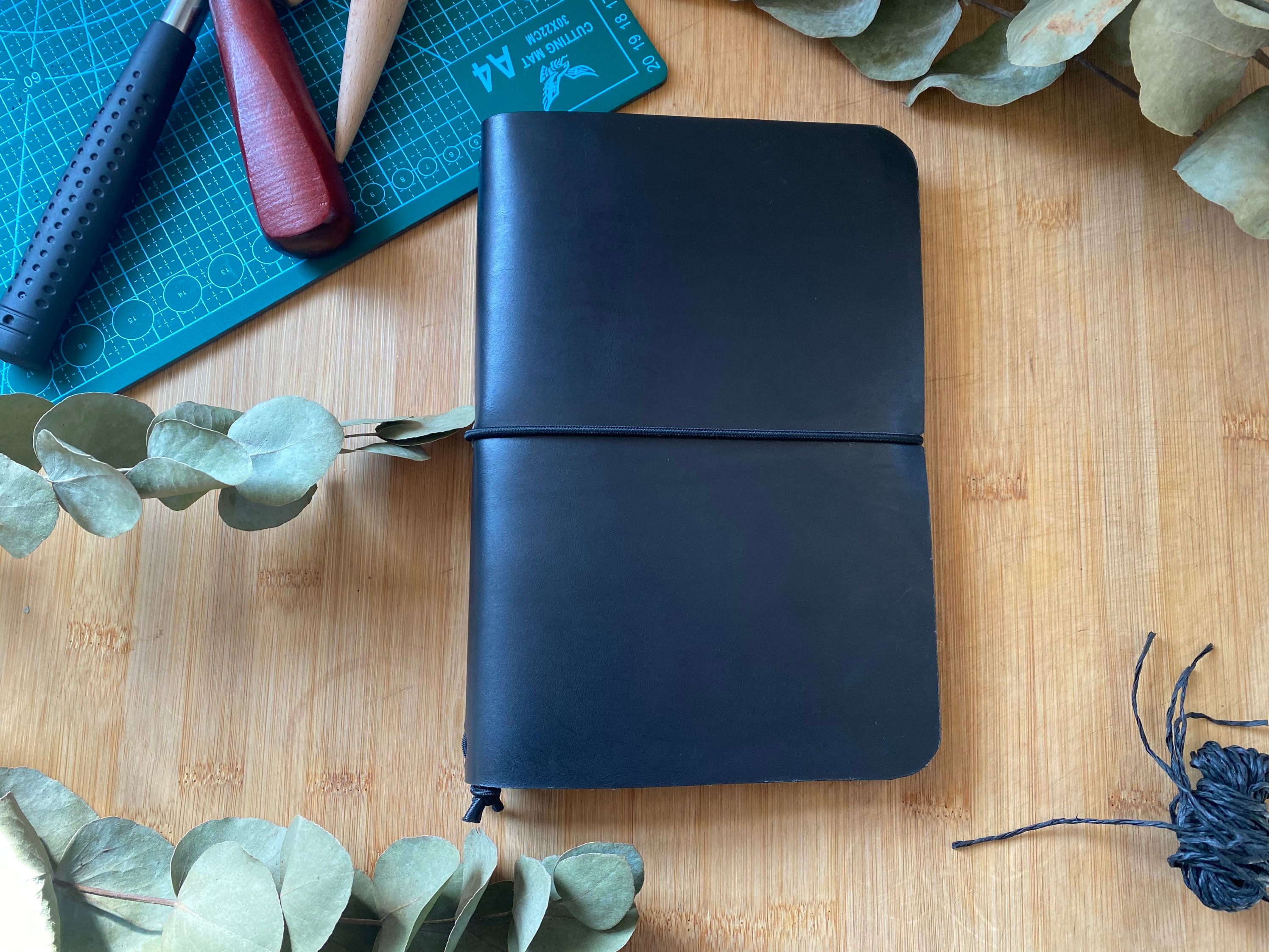 Handmade Refillable Leather Notebook Journals - Etsy UK