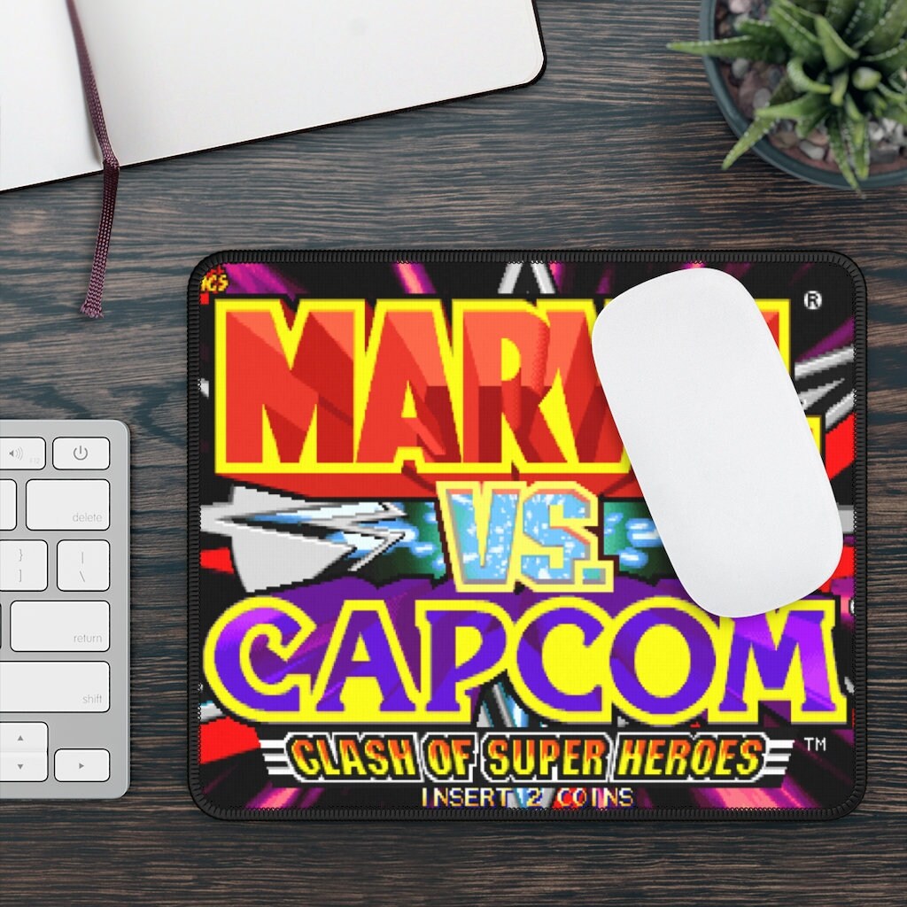 Mahvel Vs Capcom Clash of Super Heroes Notebook Mouse Pad - Etsy