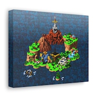 Super Mario; RPG World Map - Etsy