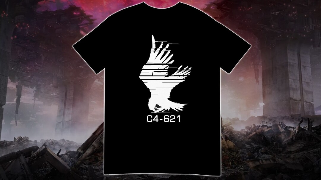 C4 - 621 Raven, Armored Core, Gaming Shirt | T-shirt - Etsy