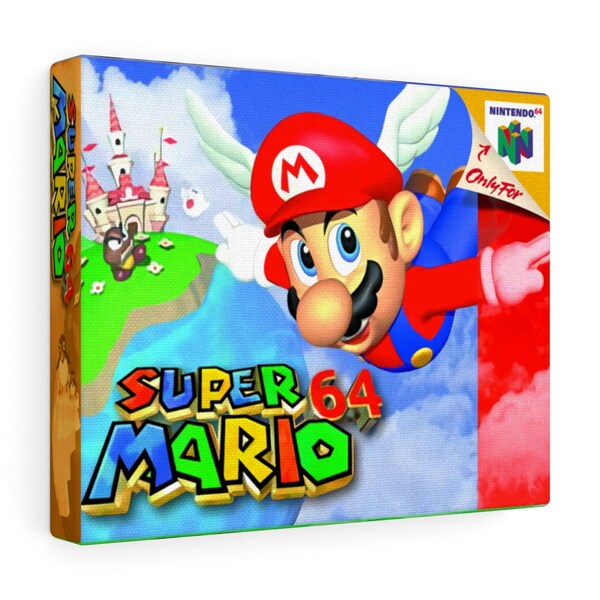 Mario 64 Paintings - Etsy