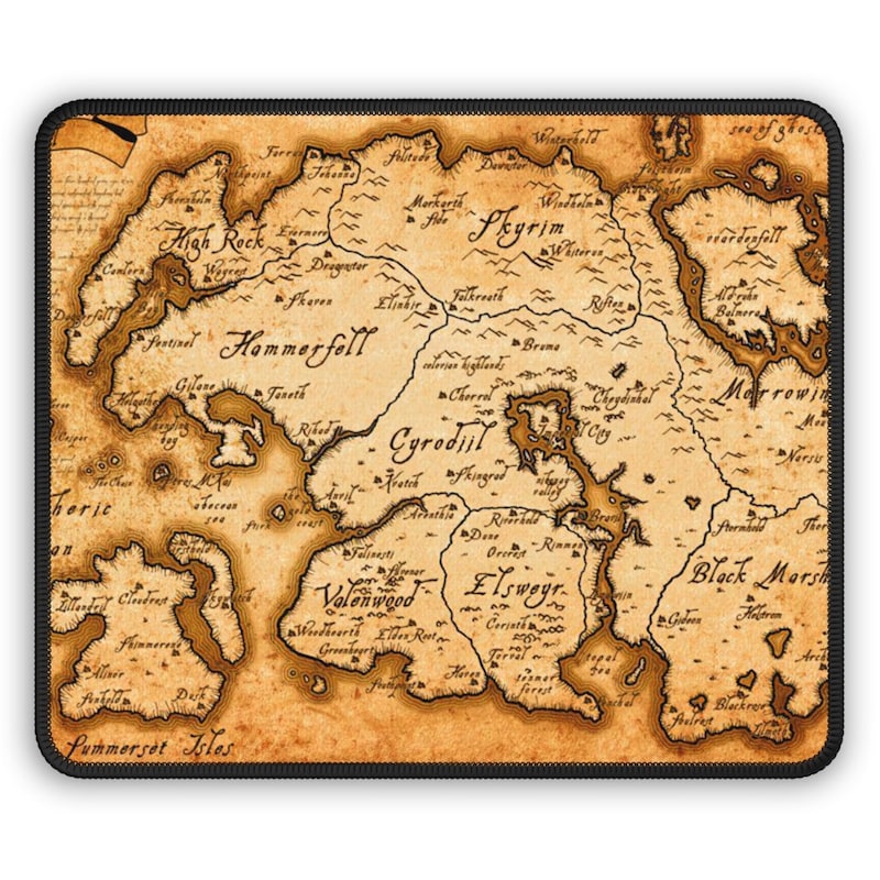 Elder Scrolls Mouse Pads - Etsy