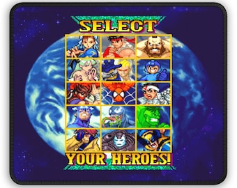 MVC 1 Vs Capcom Arcade Fighting Game Versus Character Select - Etsy