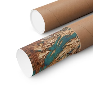 FFXIV Hydaelyn New World Map Gaming Matte Poster - Etsy