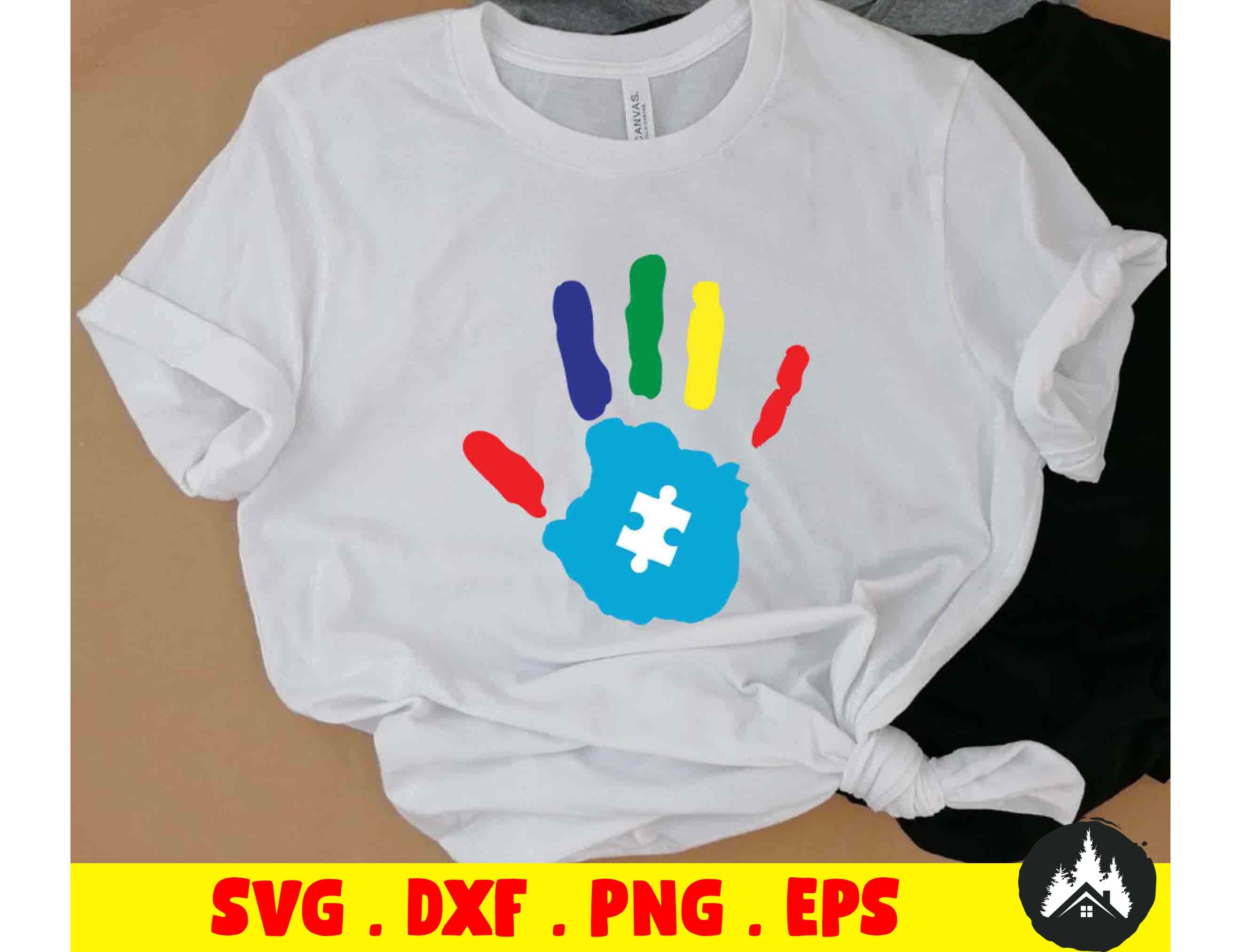 Autism Handprint Svg Autism Svg Autism Awareness Svg Autism - Etsy ...