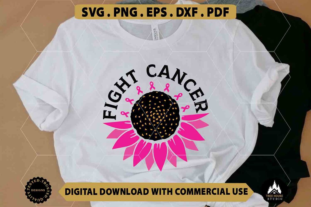 Fight Cancer Svg Hope Warrior Svg Believe Hope Courage Faith - Etsy