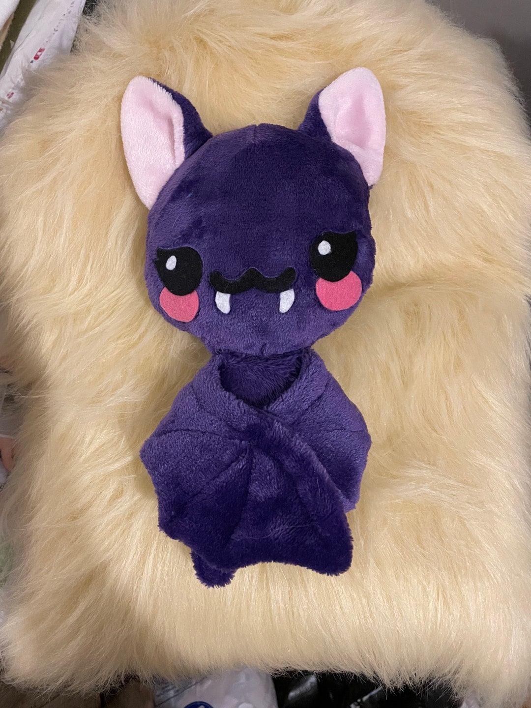 Bat Plushie - Etsy