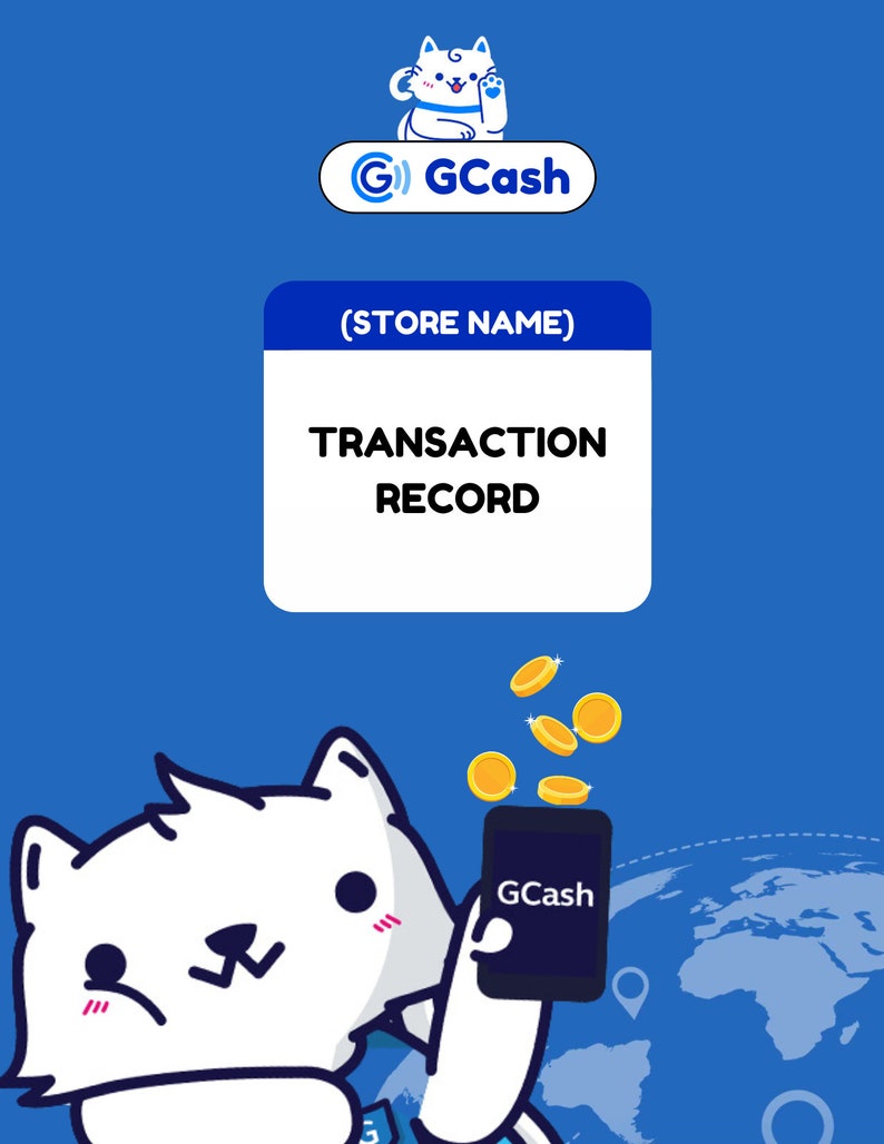 Gcash Transaction Templates - Etsy