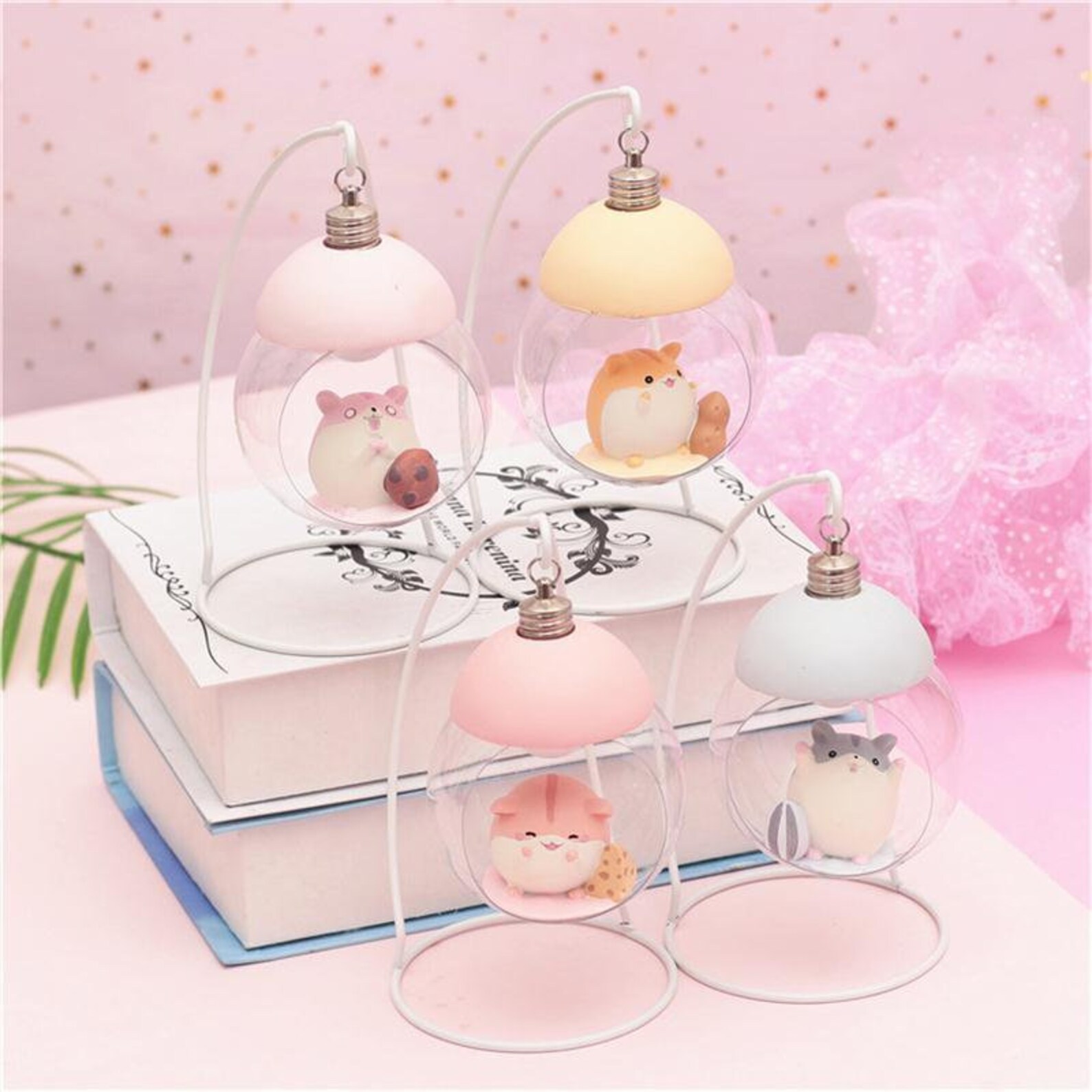 Resin Hamster LED Novetly Lamp Cartoon Animal Bedside Night | Etsy