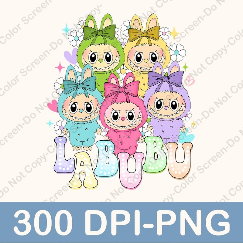 Labubu Stickers - Etsy