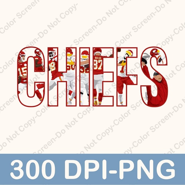 Kc Chiefs Png - Etsy