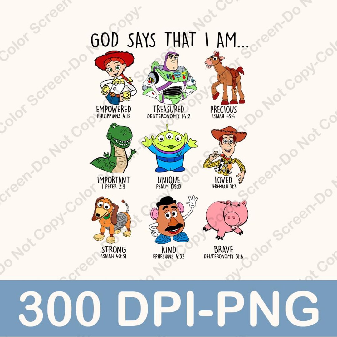 God Says I Am Png, Bible Verse Png, Christian Positive Quotes ...