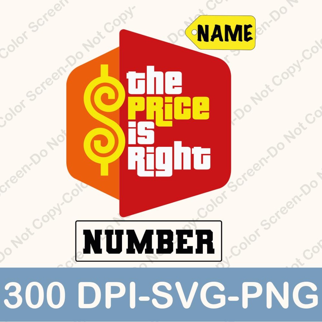 The Price is Right Svg, the Price is Right Png, the Price is Right ...