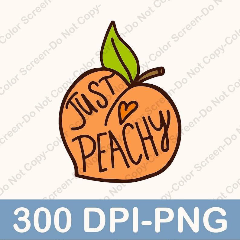 Peachy Png, Just Peachy Png, Retro Vibe Png, Peach Lover Png, Summer ...