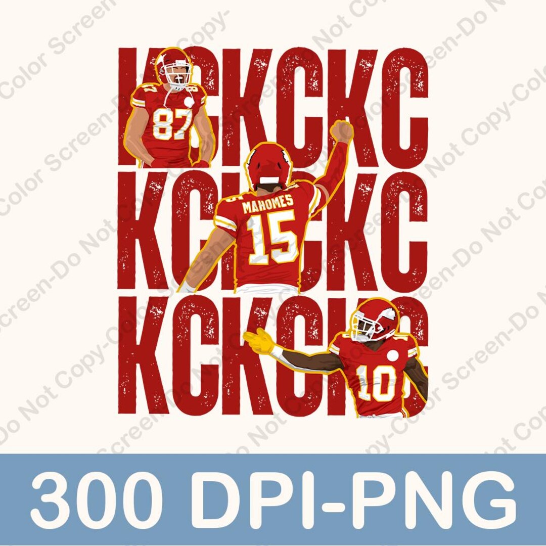 Chiefs Football PNG, Chiefs Sublimation, KC Football Chiefs Shirt ...