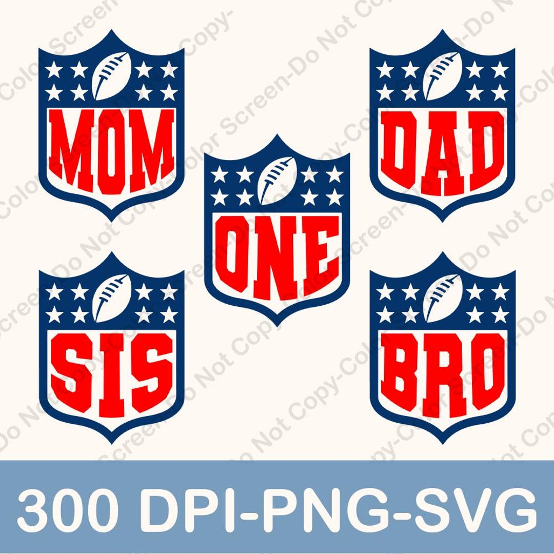 Football Family Svg, Football Family Png, Family PNG, Team Mascot Svg ...