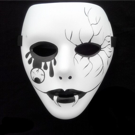 Halloween Mask Designs On Plain
