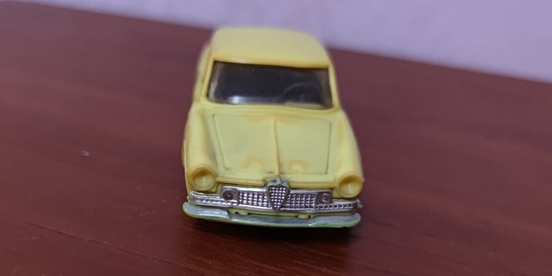 Gray Collectible. Original Small Car Model Alfa Romeo 2600 Scale 1:43 ...