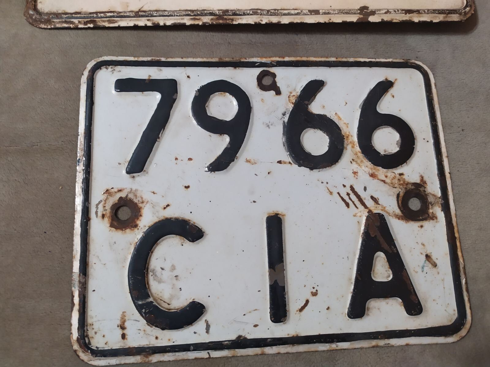 Old License Plates Soviet Plates Vehicle Registration Numbers - Etsy