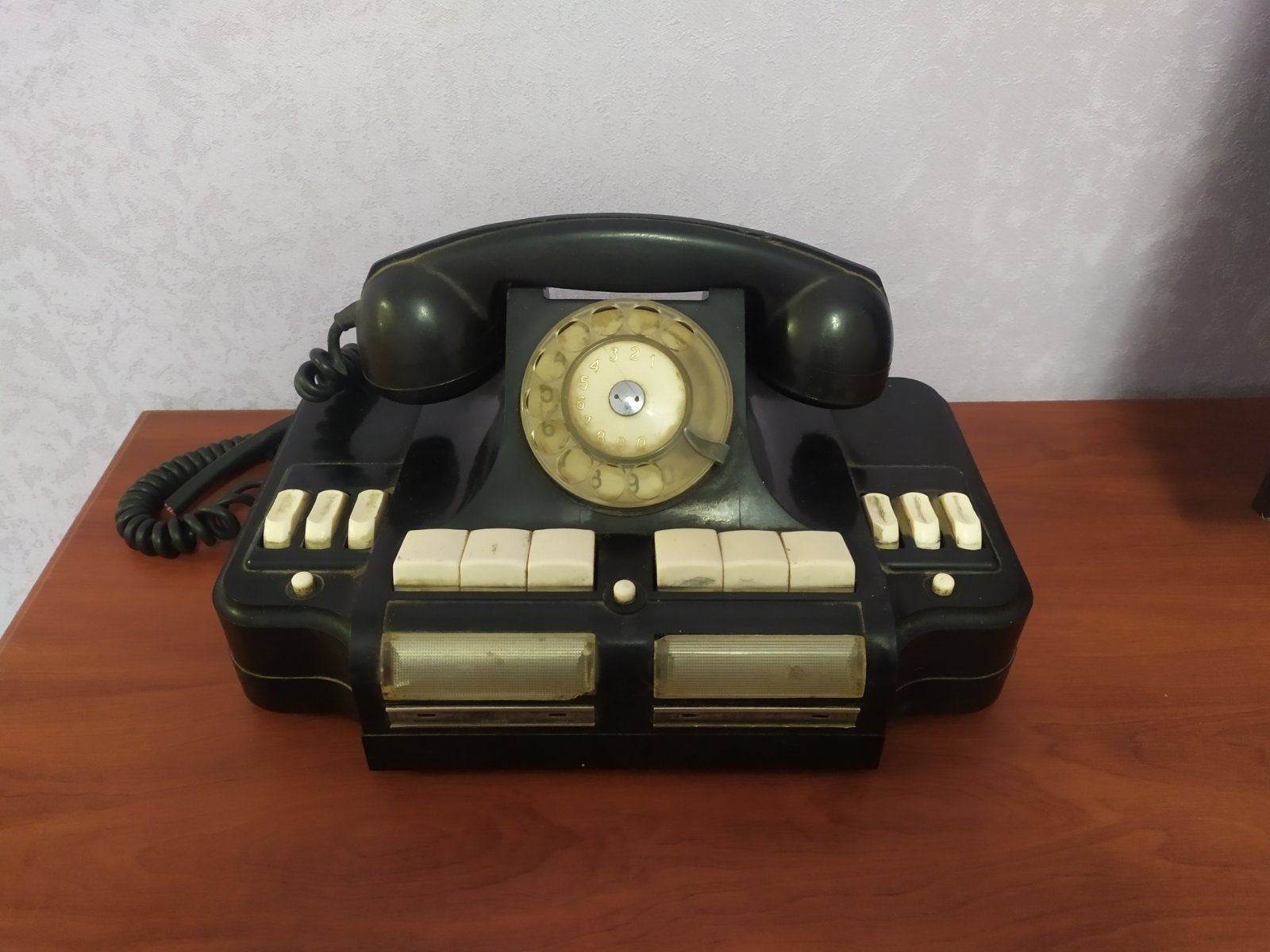 Soviet Bakelite Phone KD-6, Military Phone, Soviet Army Telephone ...