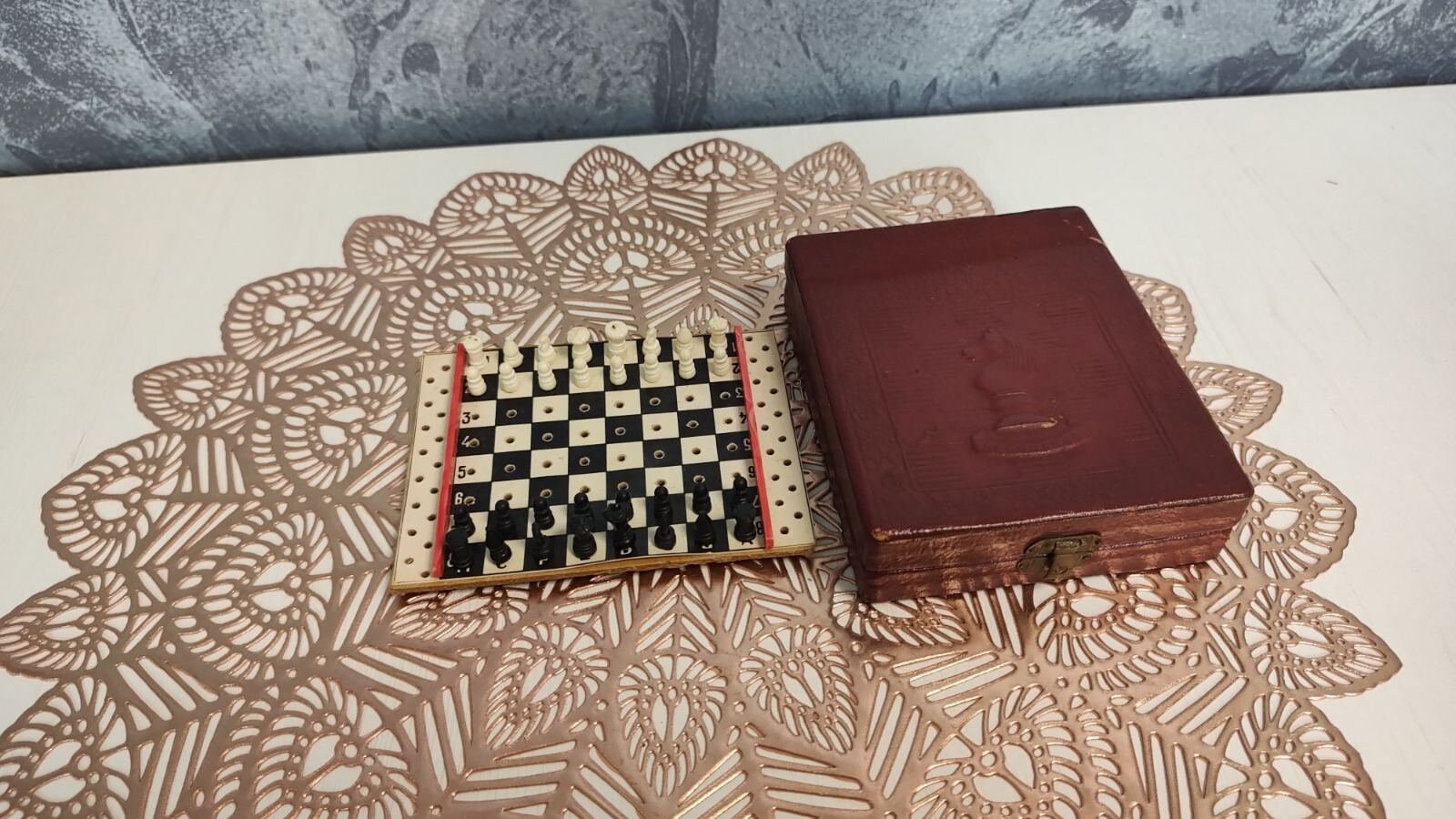 Rare Road Chess Leningrad. Mini Chess 70's Pocket Chess in - Etsy