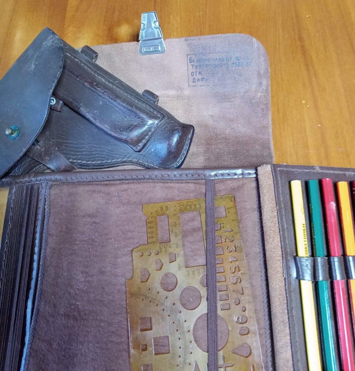 Soviet Military Bag and Holster.accessory Set Card/document - Etsy