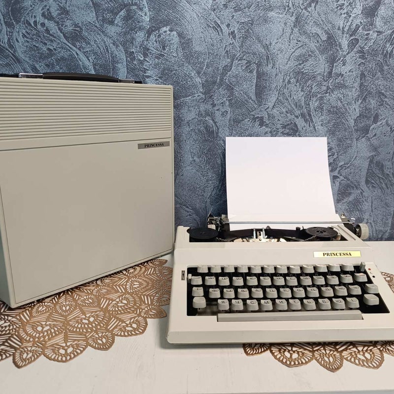 Typewriter Print - Etsy