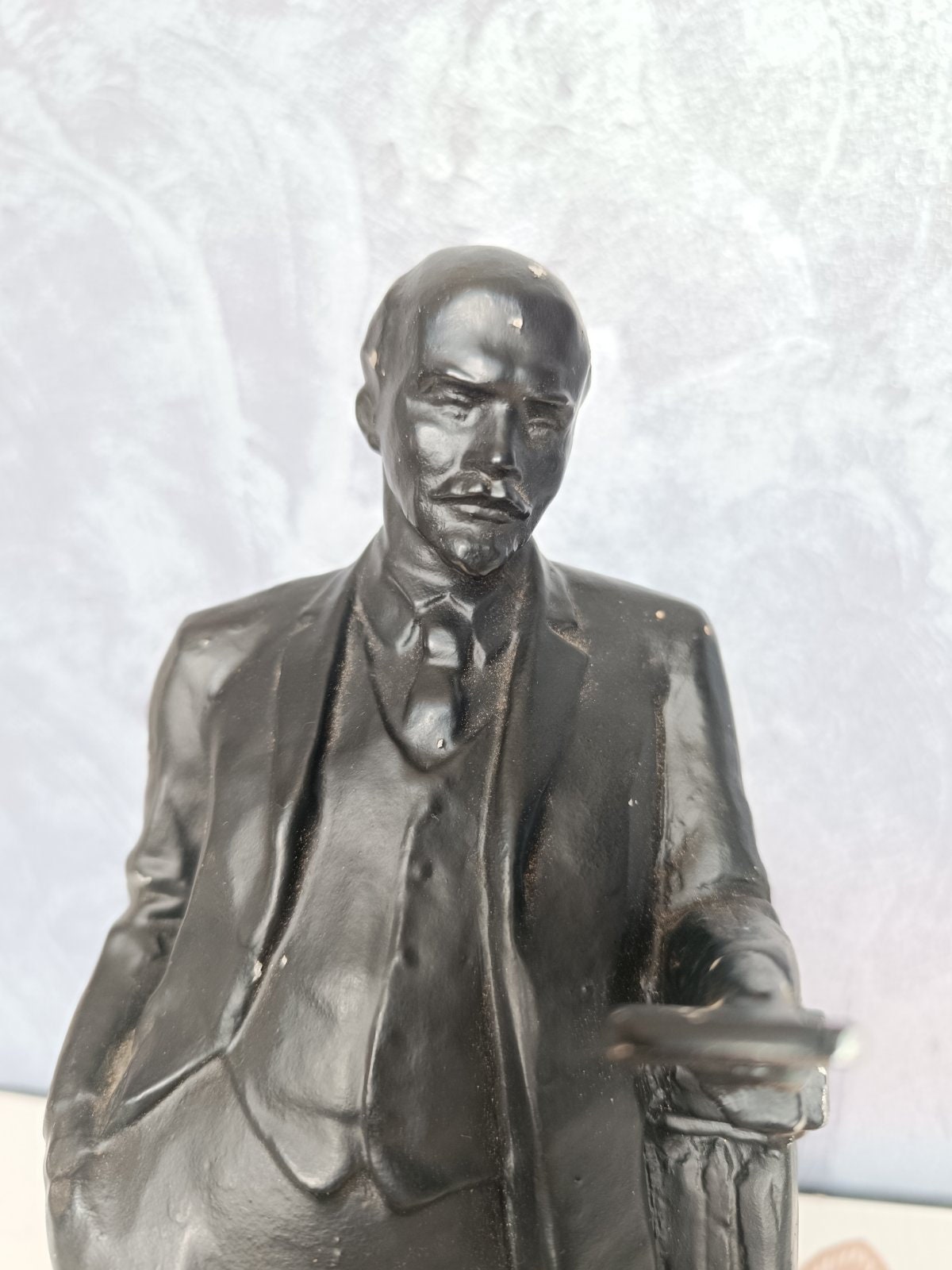 Vintage Sculpture of Lenin.large Statue of the Leader of the Ussr.world ...