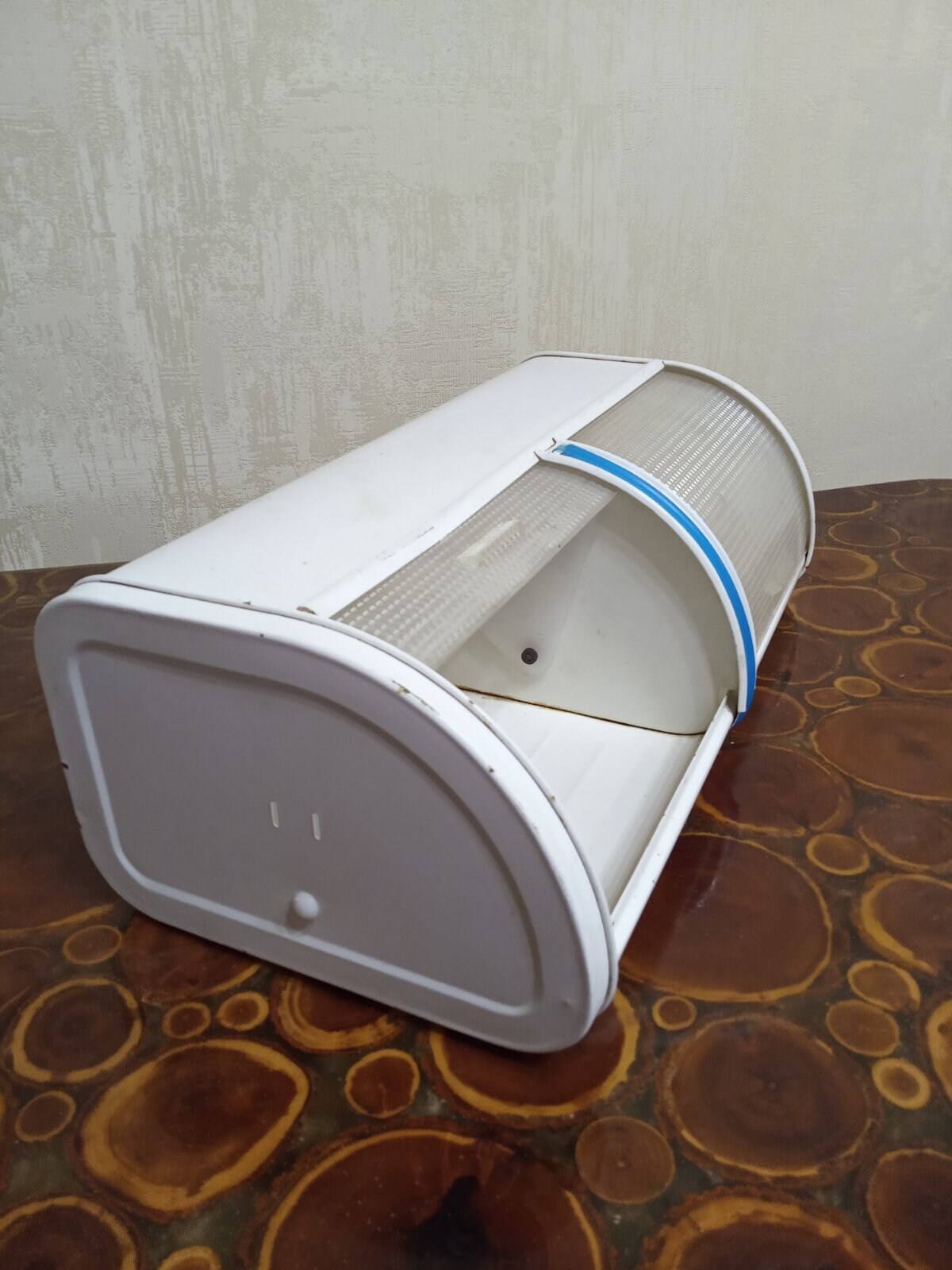 Vintage White Enamel Bread Box - 1960s Retro Kitchen Storage - Etsy