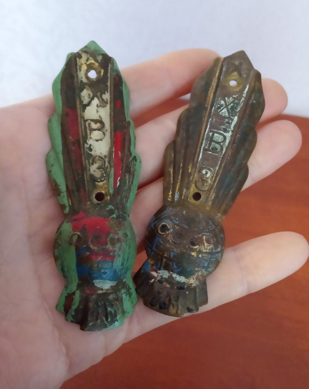 Emblems for the Bike.set of 2 Vintage Bike Badges.collector - Etsy