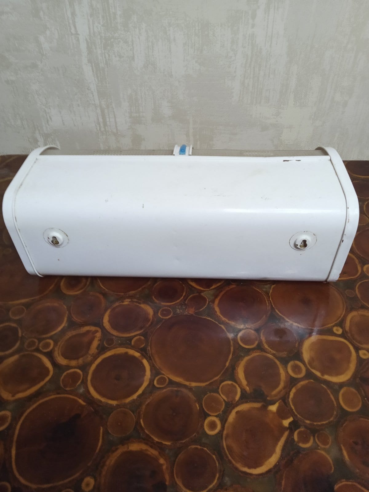 Vintage White Enamel Bread Box - 1960s Retro Kitchen Storage - Etsy