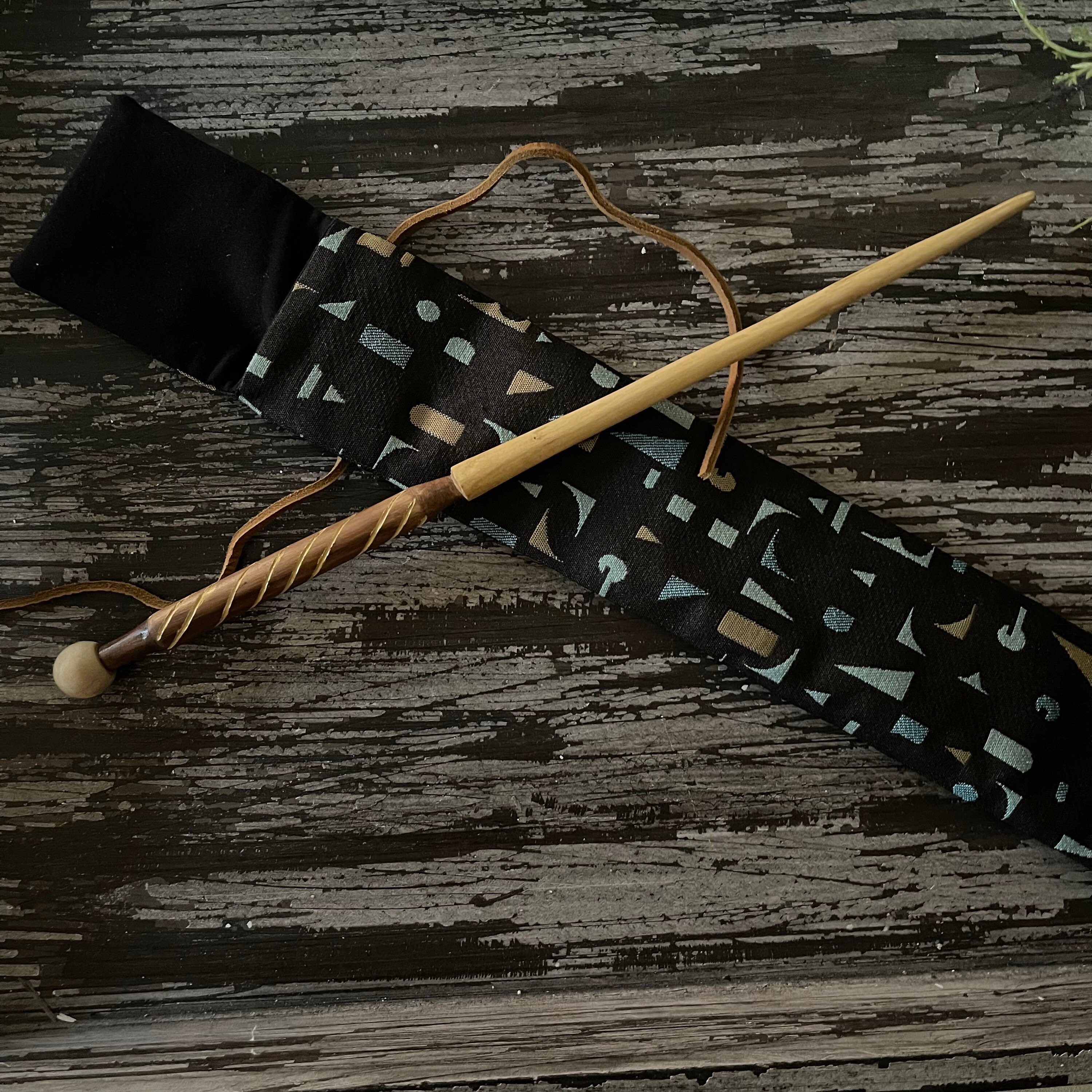 Wand Bag Sleeve for Magical Wands Wand Case Sheath - Etsy