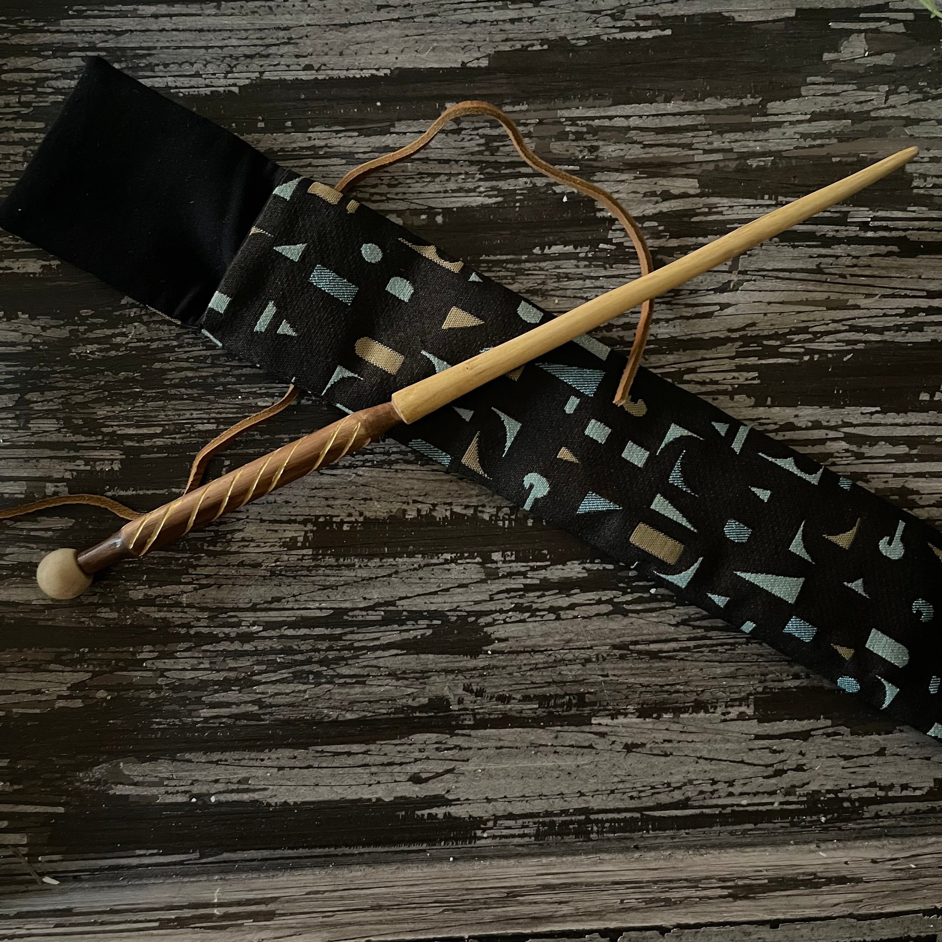 Wand Bag Sleeve for Magical Wands Wand Case Sheath - Etsy