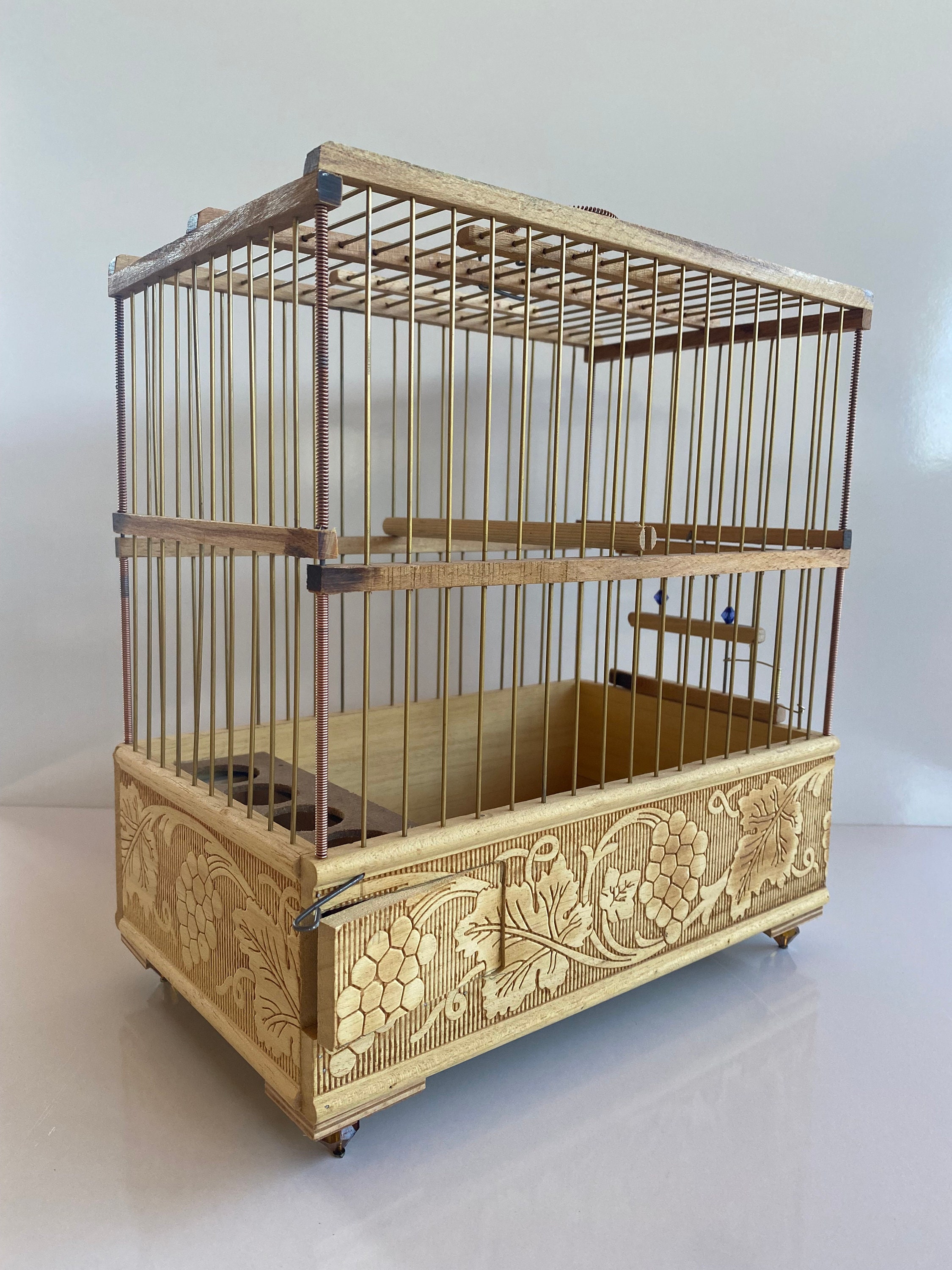 WOODEN BIRD CAGE - Etsy
