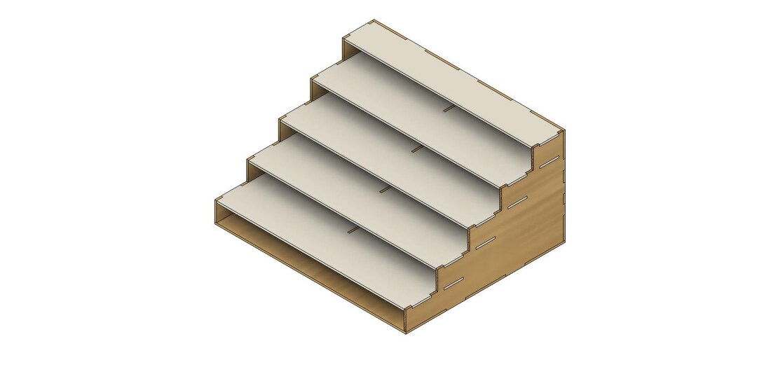 Counter Display Stand: Laser Cut Files (DXF, SVG) - Etsy