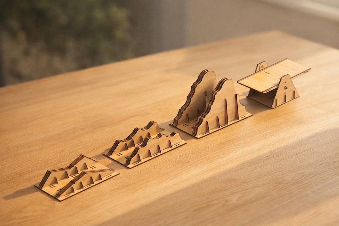Rc Rock Crawler Obstacle Course: Laser Cut Files (DXF SVG PDF) | Axial ...