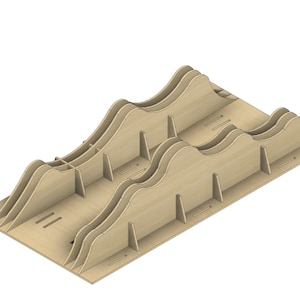 RC Rock Crawler Obstacle Course: Adjustable Laser Cut Files (DXF, SVG ...