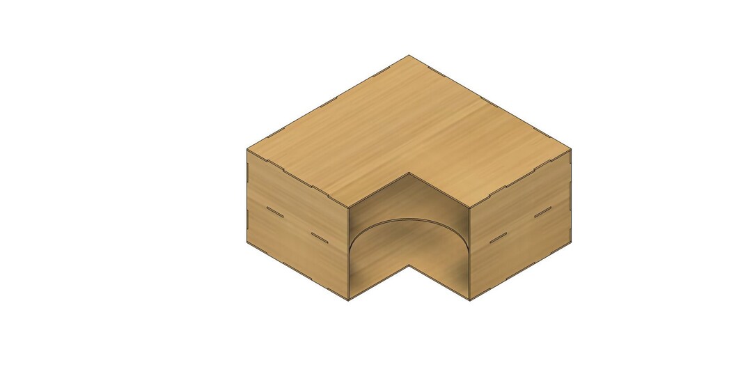 Configurable Hobby Corner Storage | Laser Cut Files | Modular | 2D DXF ...