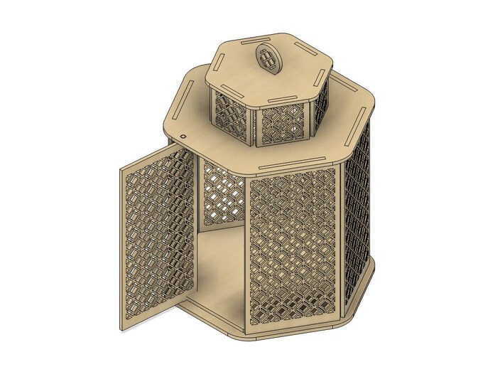 Laser Cut Wood Candle Holder No. 2 for 3 and 6 Mm. Vector Files, for ...