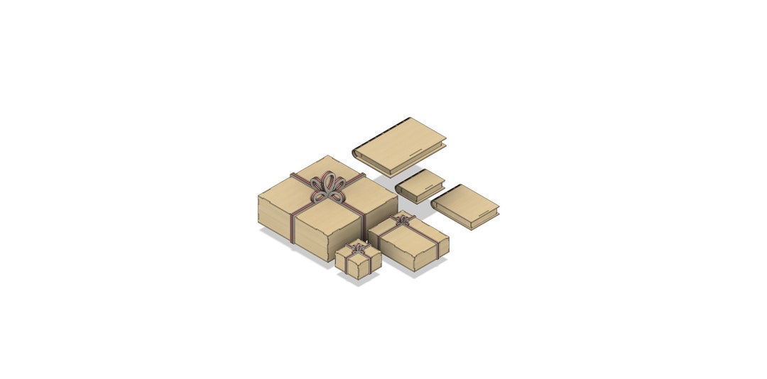 Laser Cut Gift Box Bundle: 2D DXF SVG Files (digital Download) - Etsy