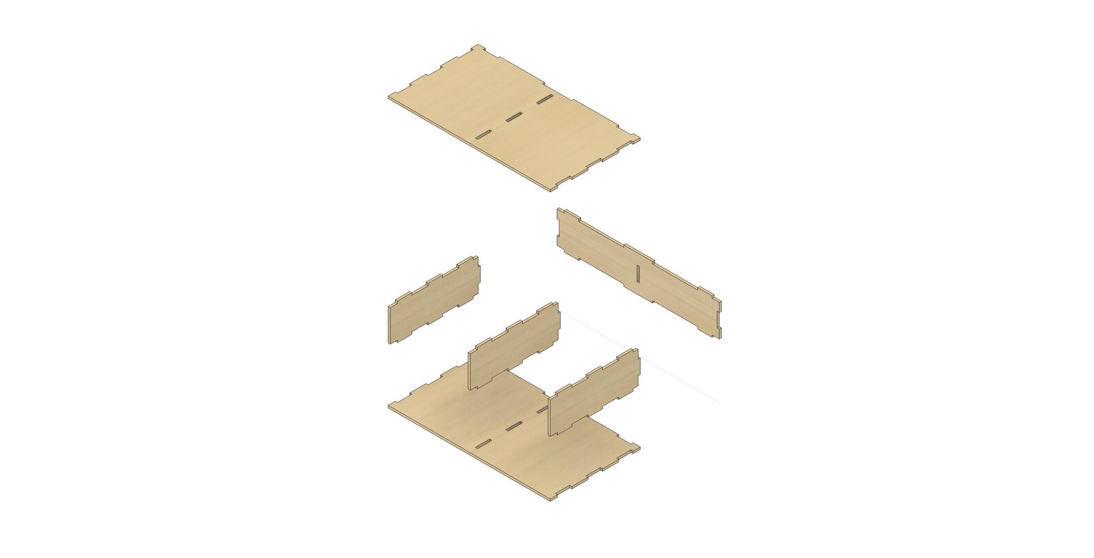Monitor Riser Stand: Laser Cut Files (DXF SVG PDF) | Desk Laptop Screen ...
