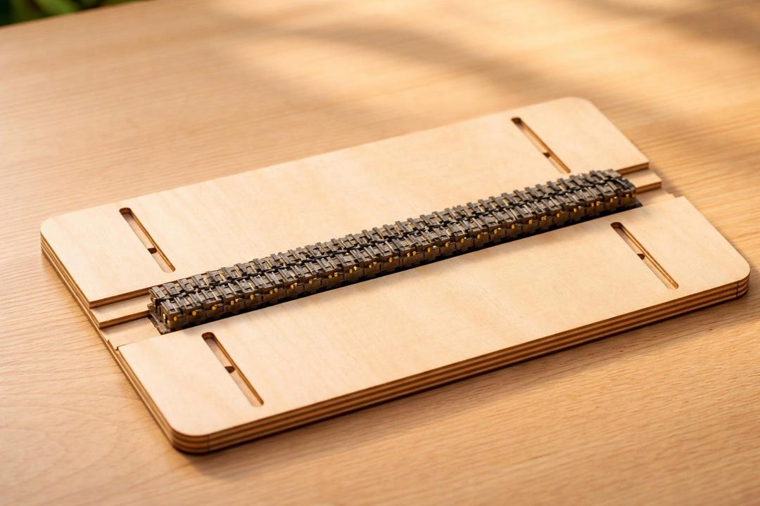 Tank Track Assembly Jig: Laser Cut Files (dxf Svg Pdf) | Scale Model ...