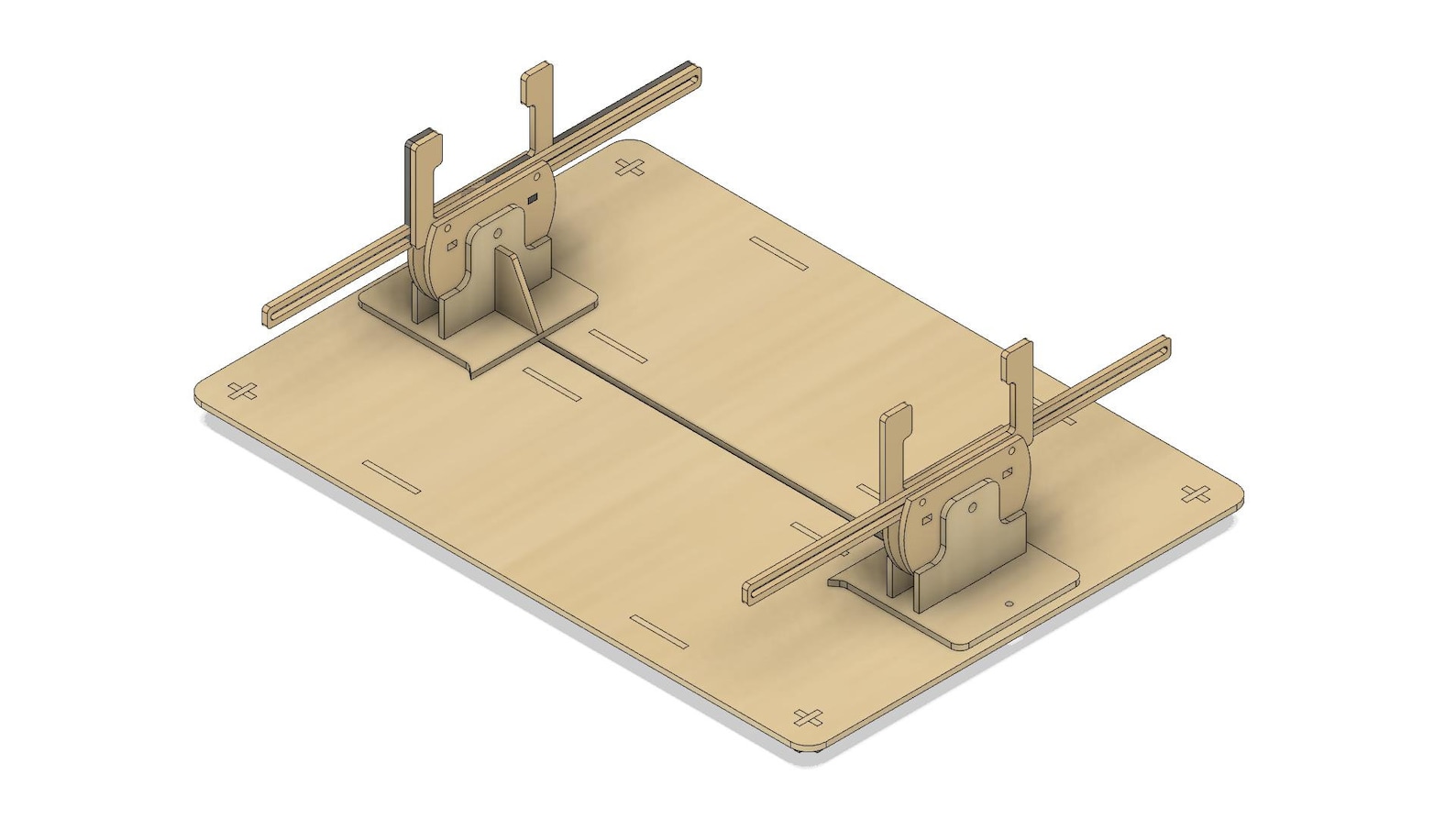 Model Ship Display Stand: Laser Cut Files (DXF SVG) - Etsy