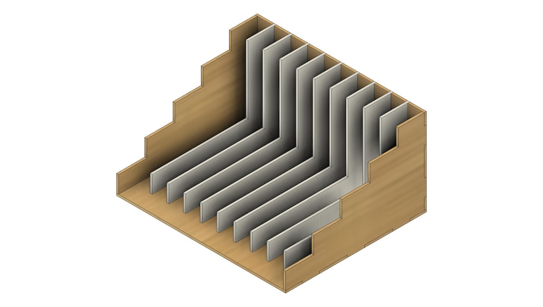 Sprue Holder | Desktop Hobby Organizer | Laser Cut Files | 3mm, 4mm ...